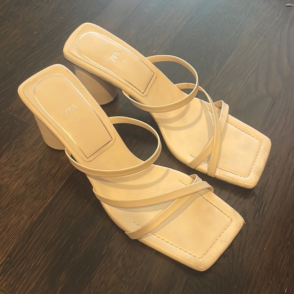Zara | Shoes | Zara Summer Sandal Heels | Poshmark
